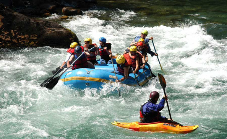 Water Rafting in Patagonia Lake District - Thrills, Spills and White Water